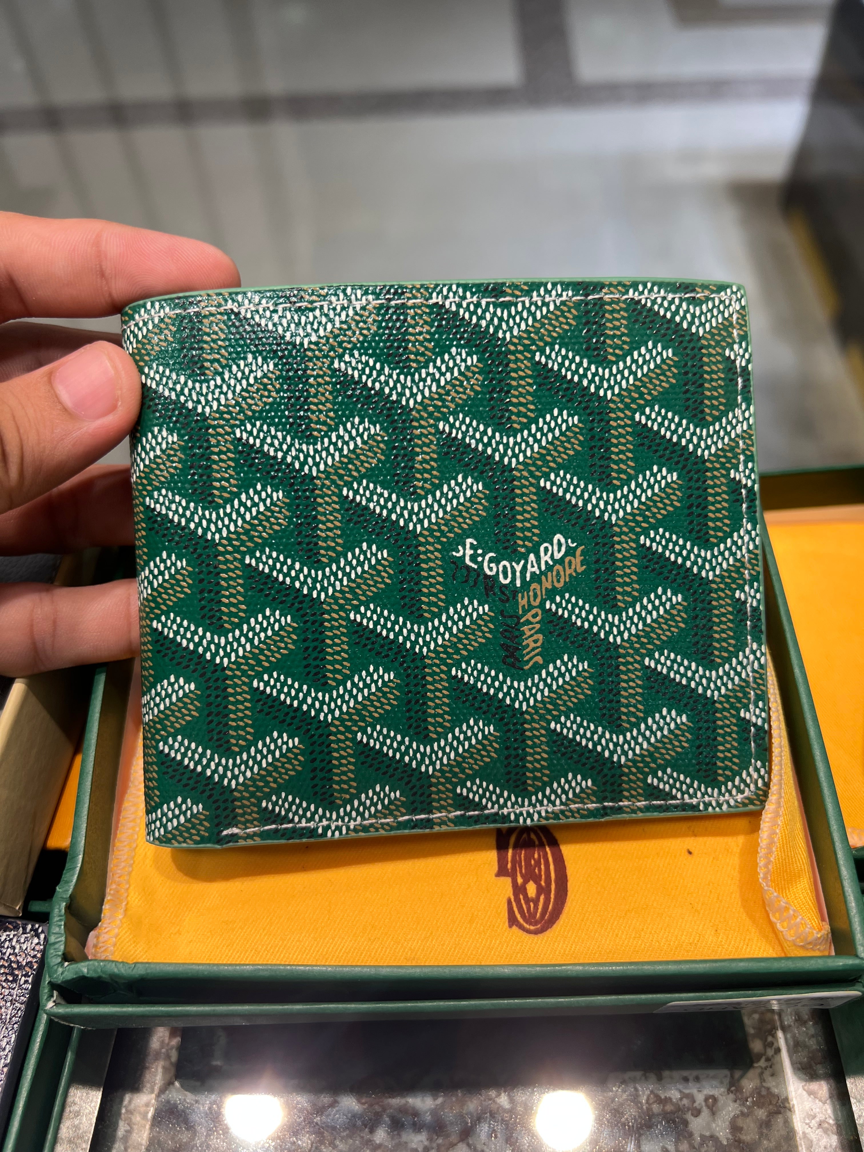Goyard Green Wallet – BRANDED STORE